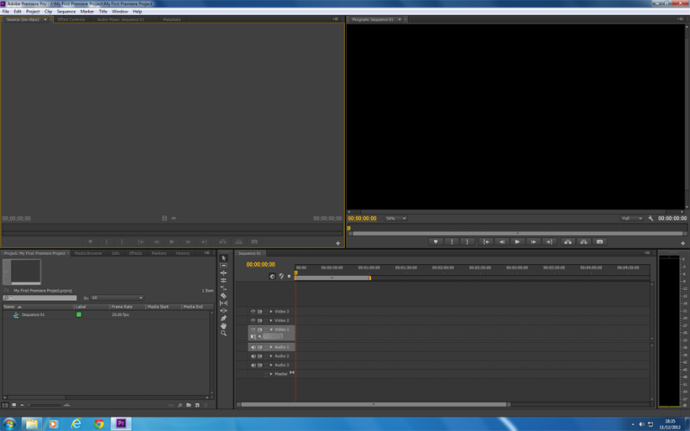 Adobe Premiere CS6 Lesson 1B - Workspace - Reel 9 Video Production